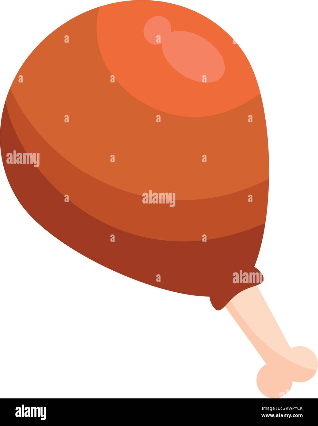 meat product chicken leg vector isolated Stock Vector Image & Art - Alamy