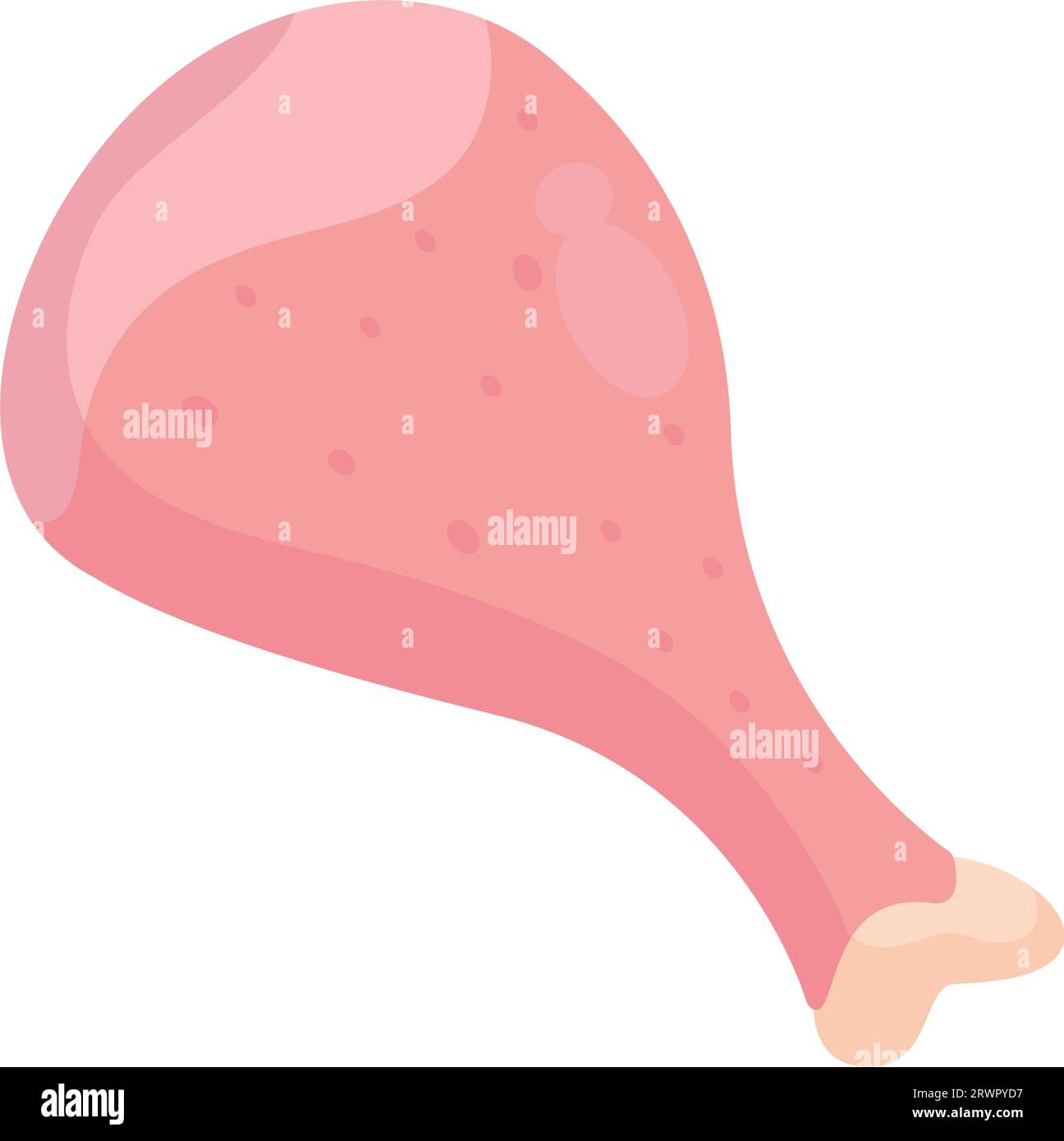 meat product turkey leg vector isolated Stock Vector Image & Art - Alamy