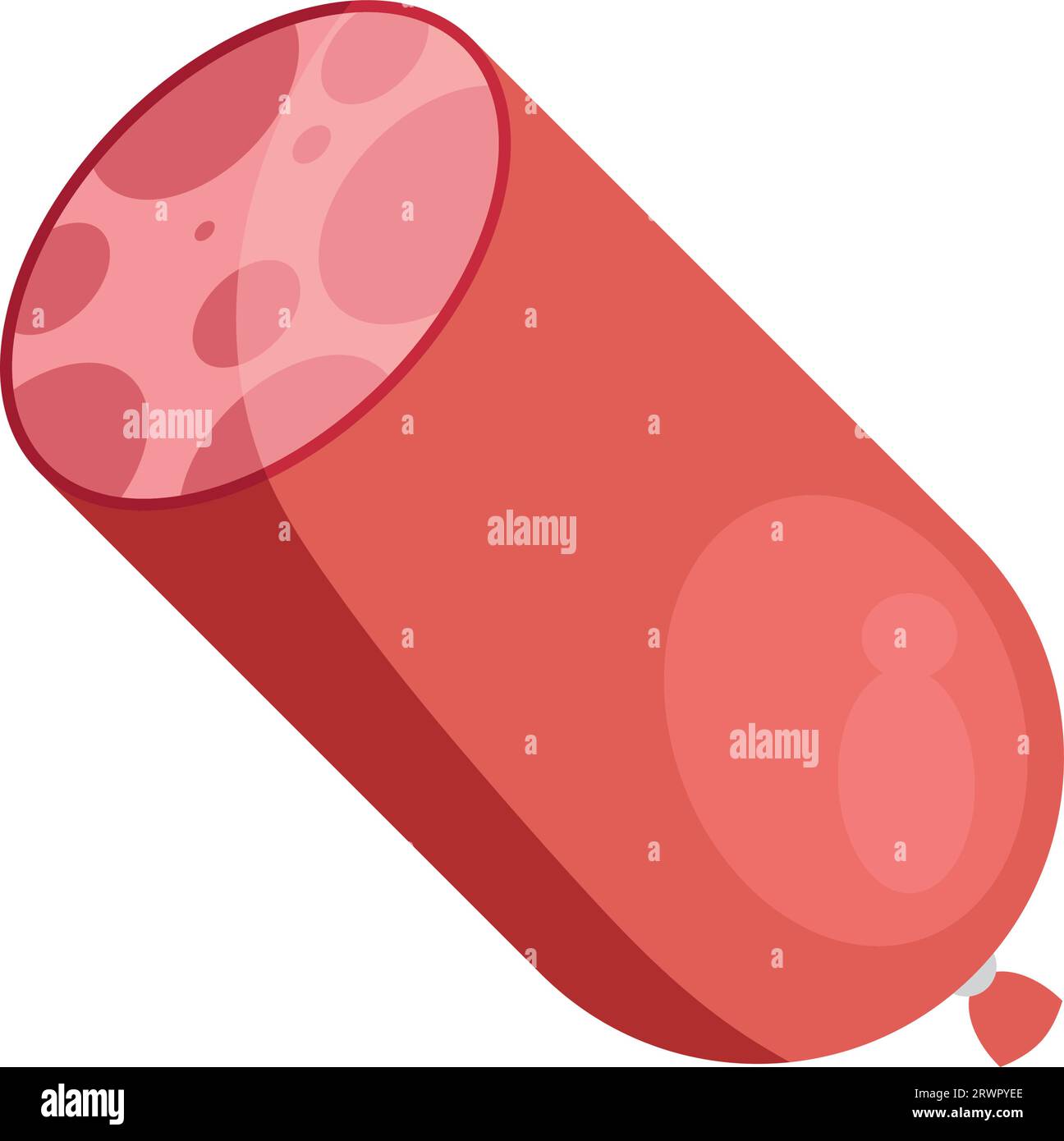 meat product sausage vector isolated Stock Vector Image & Art - Alamy