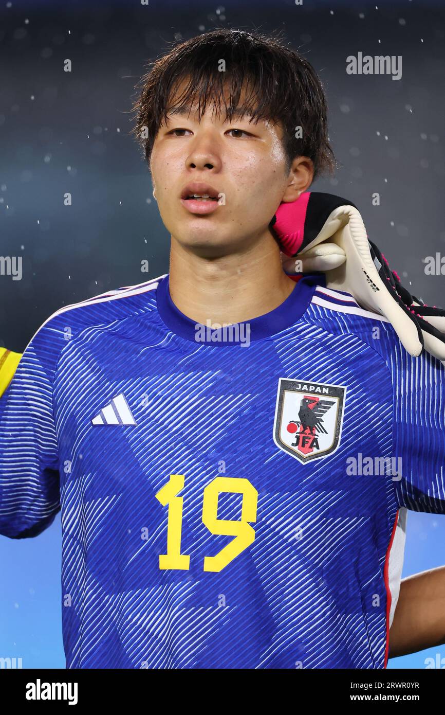Hangzhou, China. 20th Sep, 2023. Kotaro Uchino (JPN) Football/Soccer : Men's Group D match ...