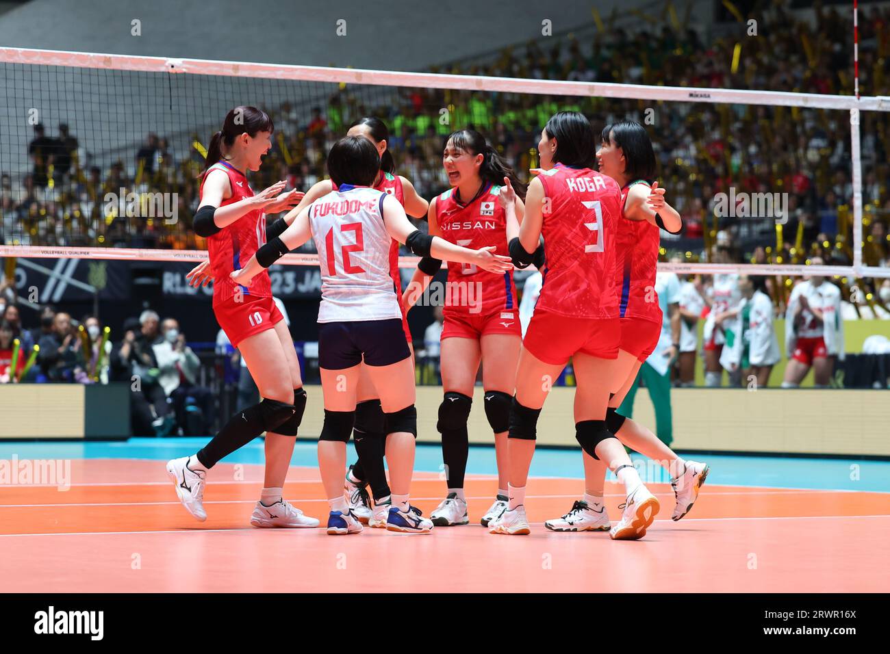 Tokyo, Japan. 20th Sep, 2023. Japan women's team group (JPN) Volleyball : FIVB Road To Paris ...