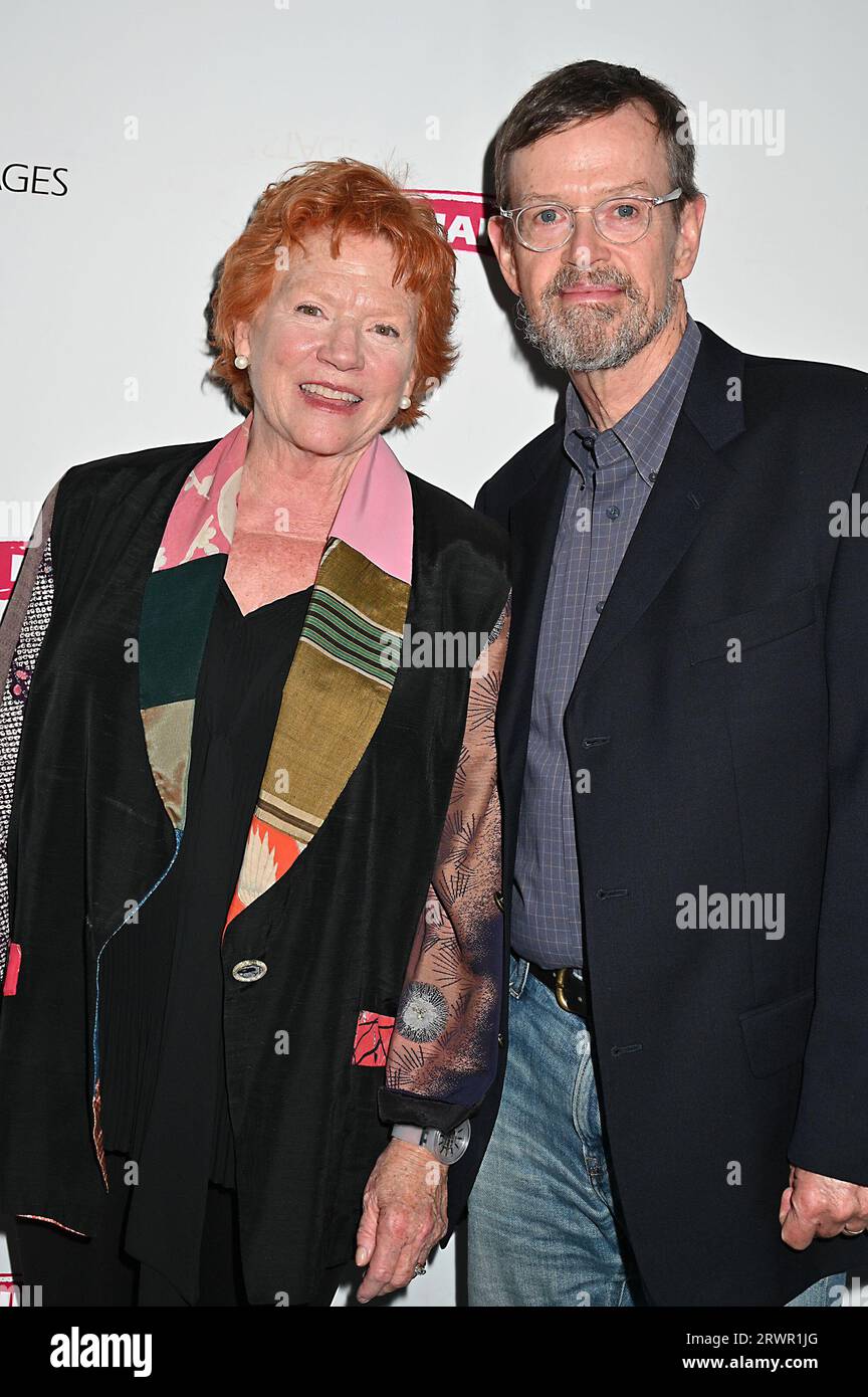 Becky Ann Baker and Dylan Baker attend the "DIG" opening night at Primary Stages at 59E59 ...