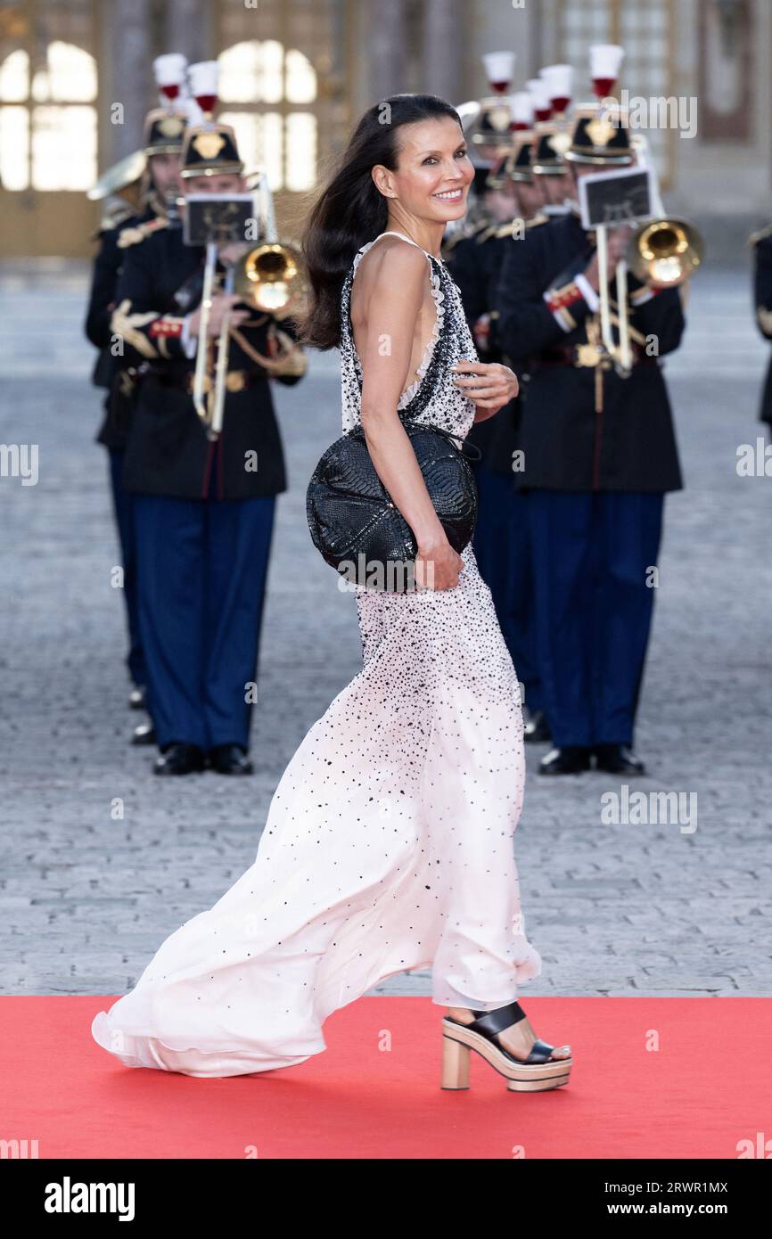 Versailles, France. 08th Mar, 2023. Helene Nguyen-Ban arrives at the ...