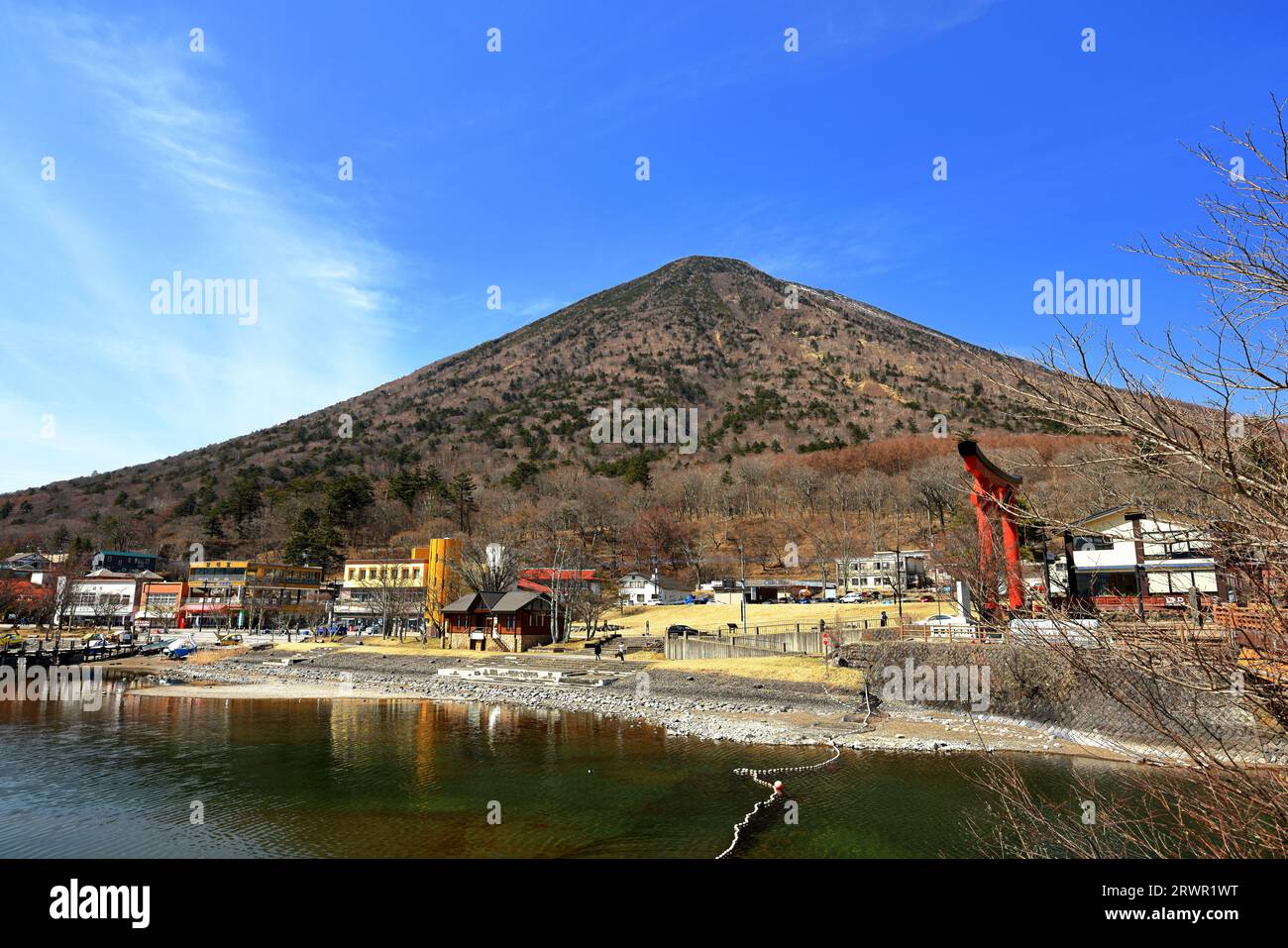 :Chuzenji lake area at Nikko National Park in Nikko, Japan Stock Photo - Alamy
