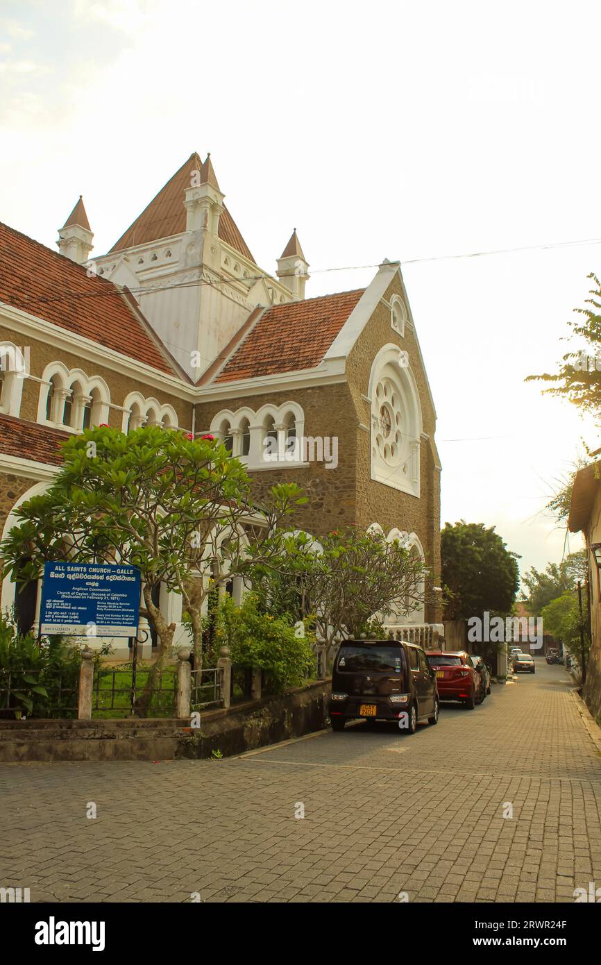 Blue white church sri lanka hi-res stock photography and images - Alamy