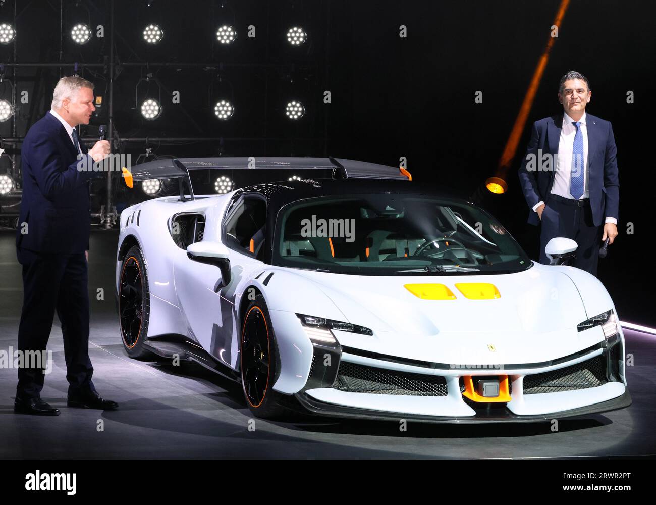 Tokyo, Japan. 20th Sep, 2023. Italian sports car maker Ferrari's Far ...