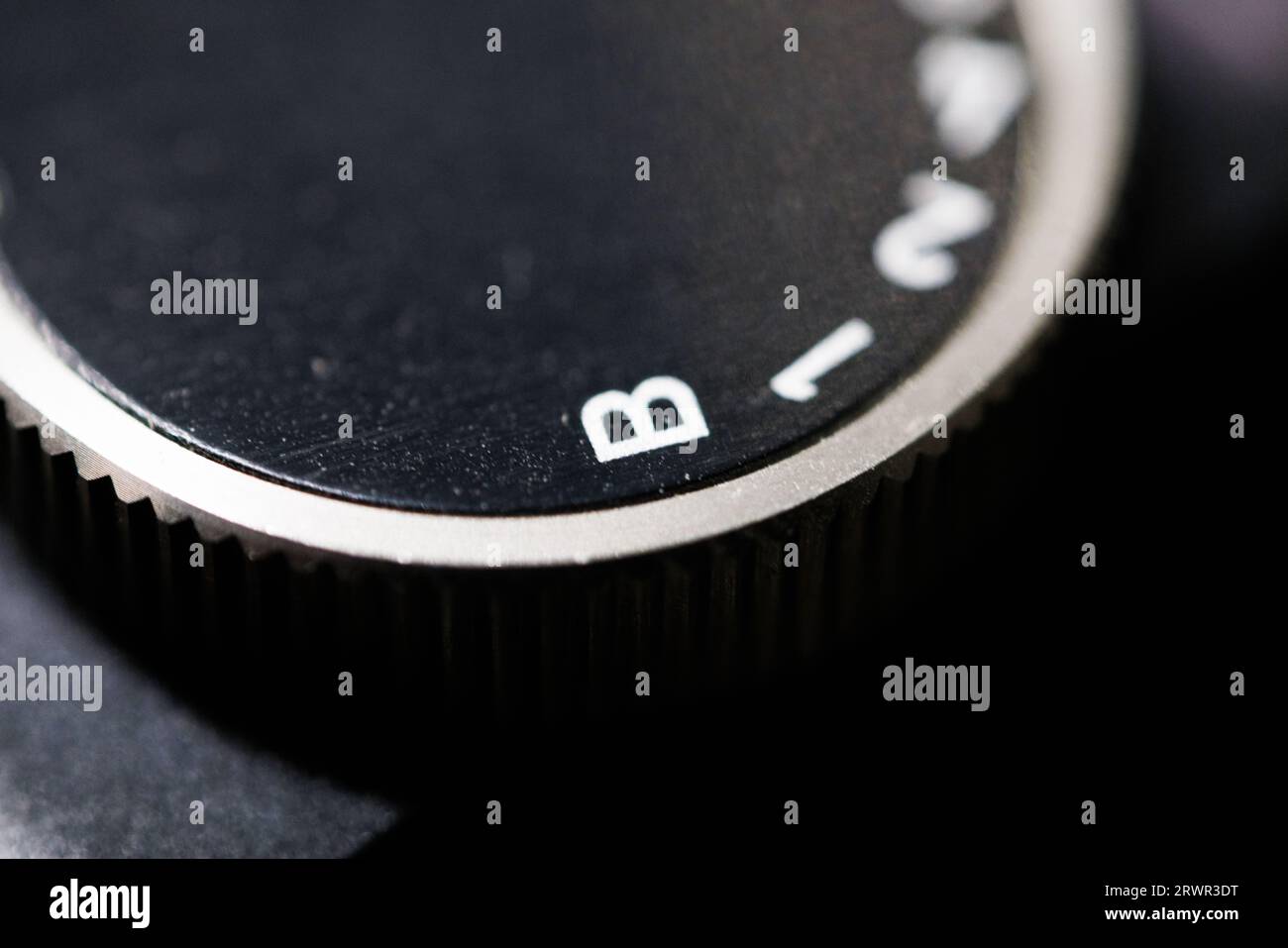 macro photo of a camera shutter dial Stock Photo - Alamy