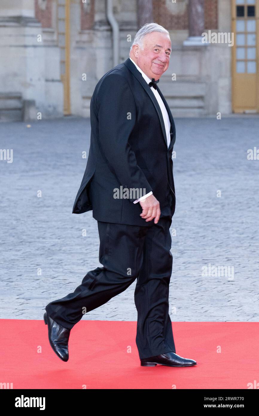 Versailles, France. 08th Mar, 2023. Gerard Larcher arrives at the ...