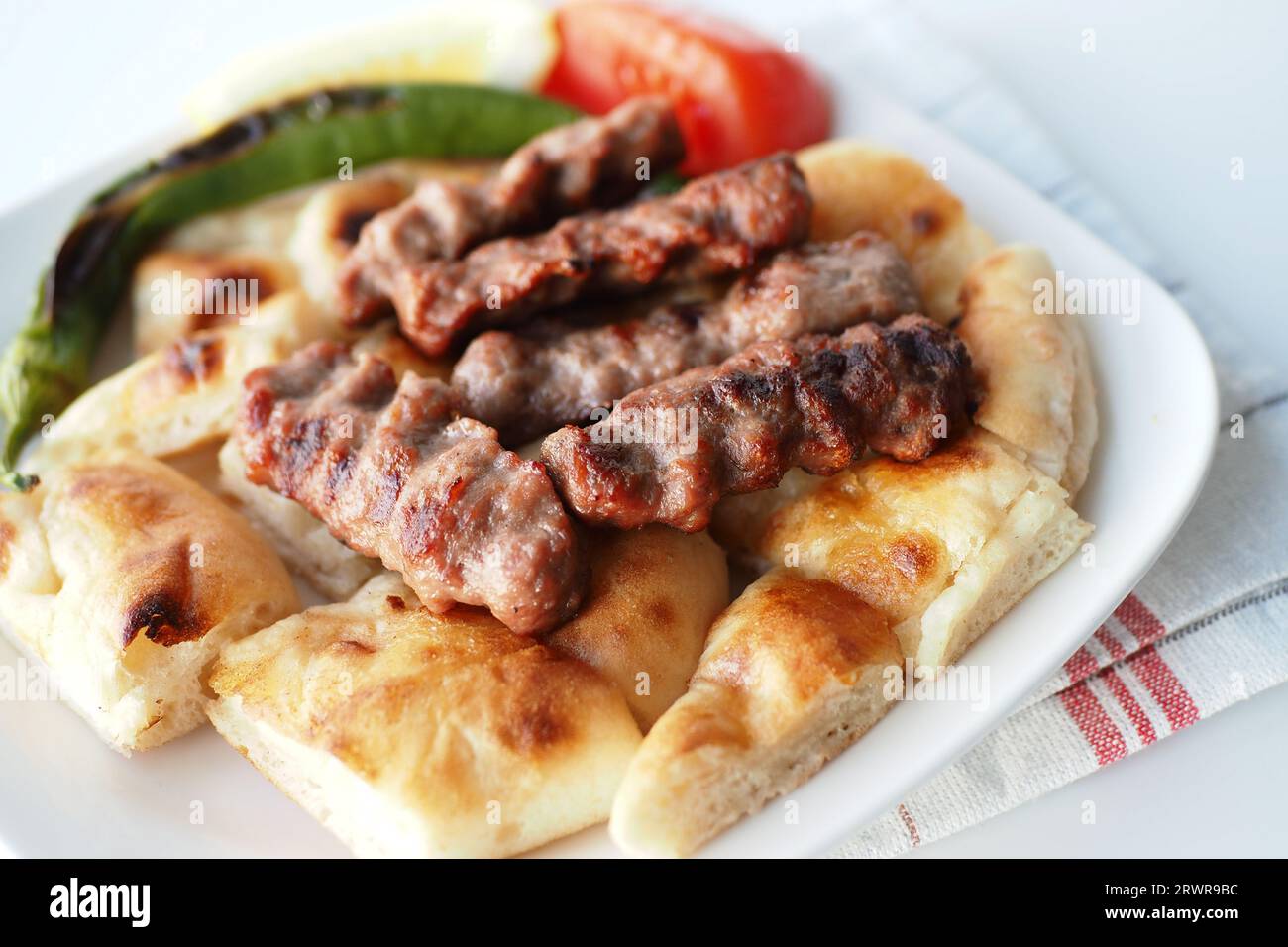 Traditional Turkish Cuisine Meatball Akhisar Kofte Stock Photo - Alamy