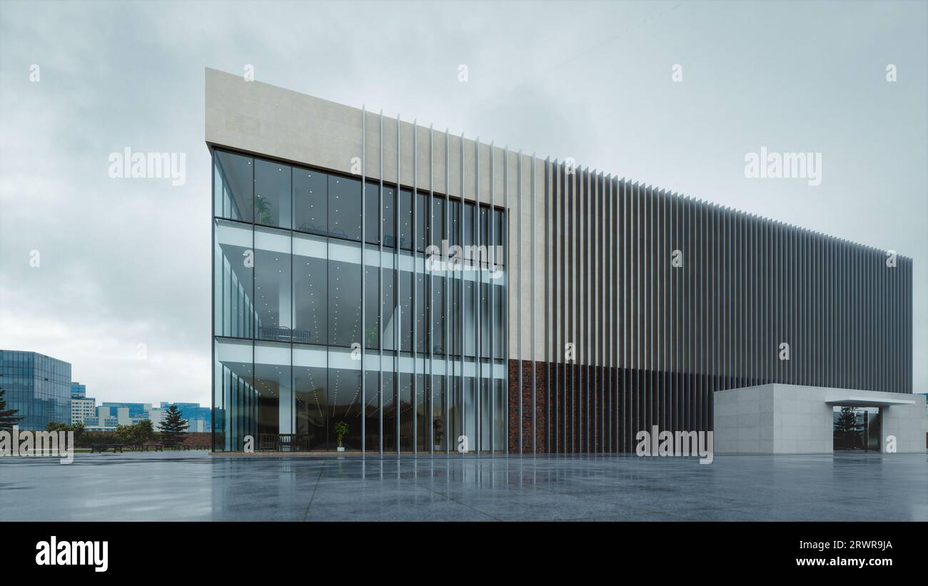 Three storey commercial building hi-res stock photography and images ...