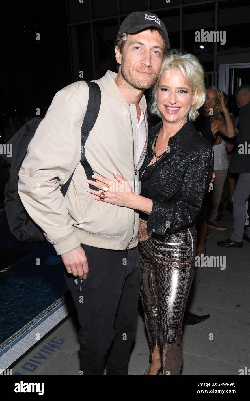 New York, USA. 20th Sep, 2023. Adam Kenworthy and Dorinda Medley ...