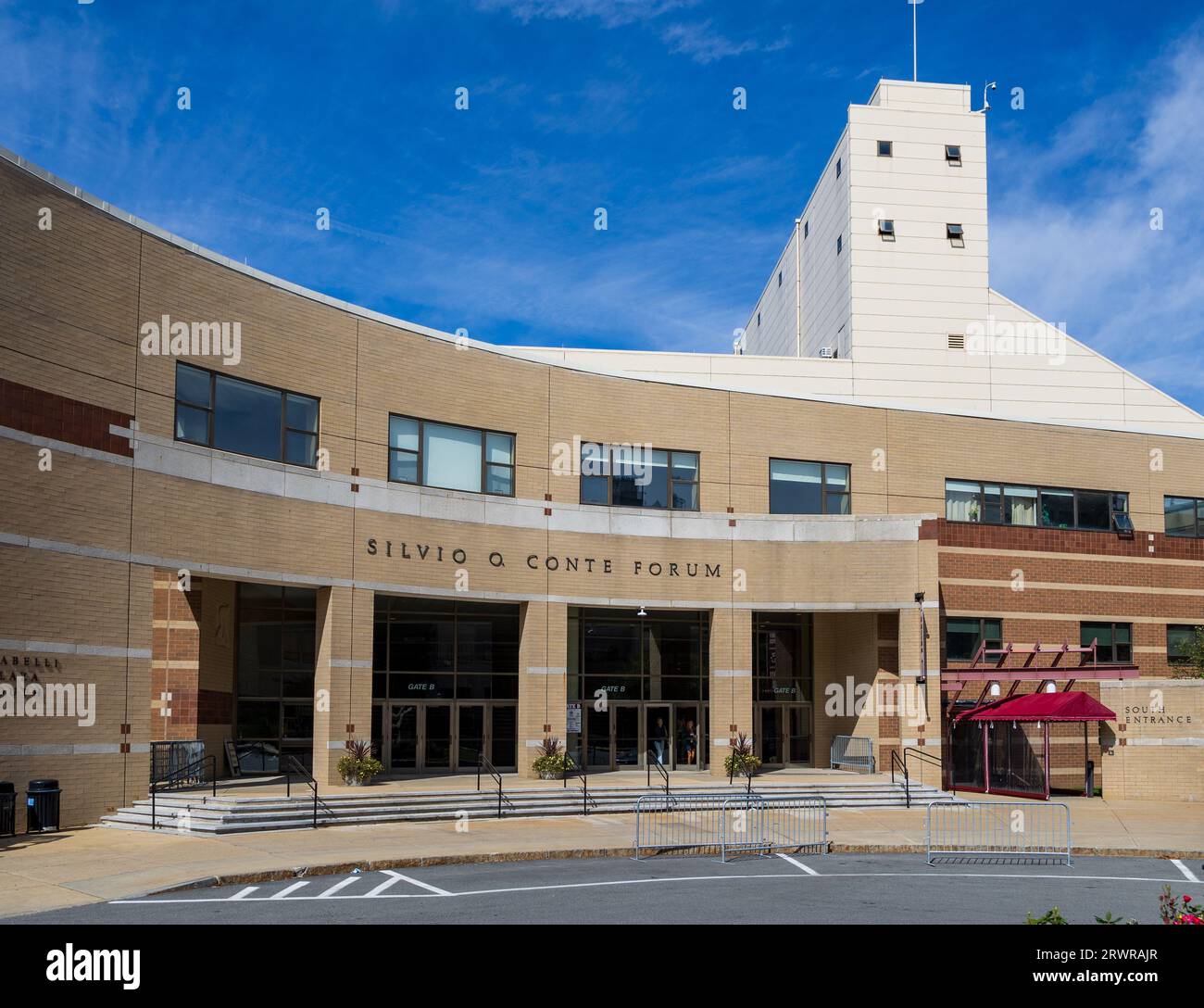 Newton, MA - September 15, 2023: Silvio O. Conte Forum on the Boston ...