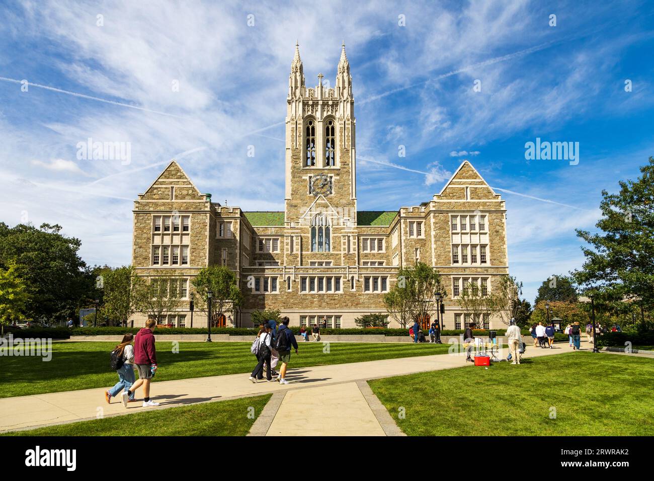 Boston university campus hi-res stock photography and images - Alamy
