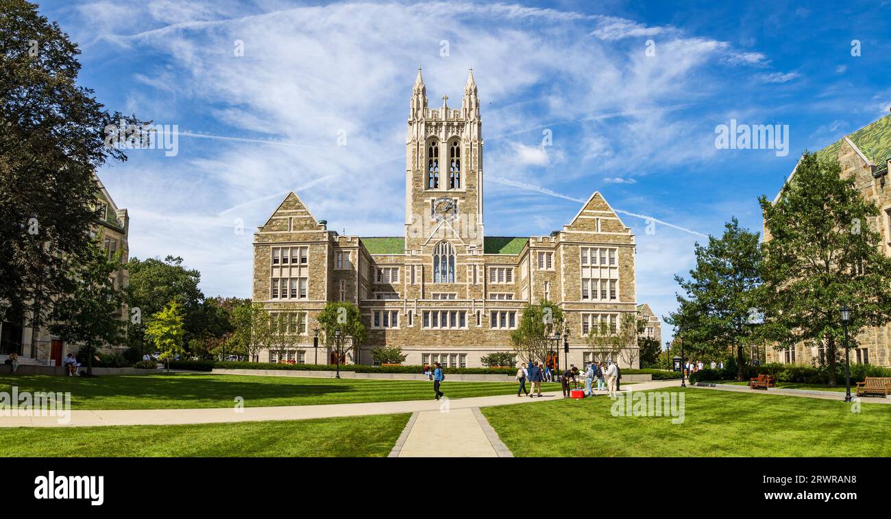 Boston university campus hi-res stock photography and images - Alamy