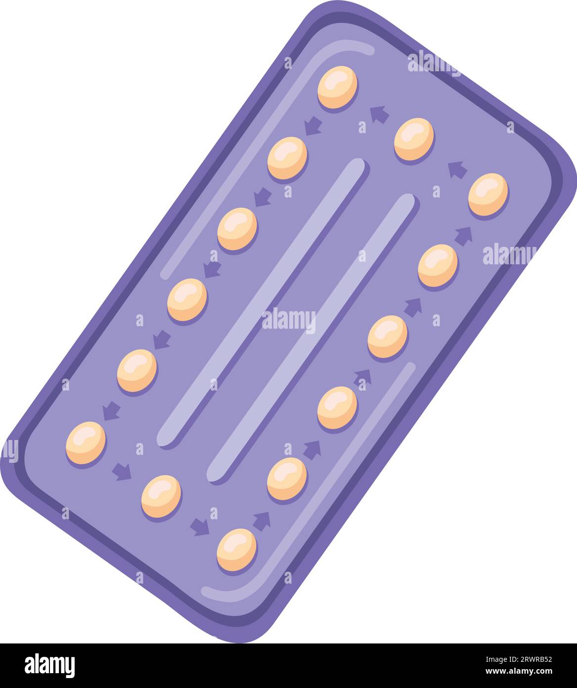 Hormonal birth control Stock Vector Images - Alamy