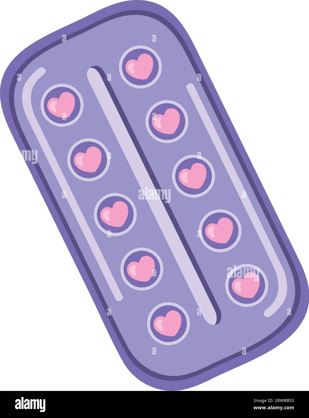 Hormonal birth control Stock Vector Images - Alamy