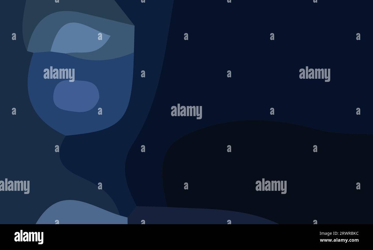 Aesthetic navy blue background hi-res stock photography and images - Alamy