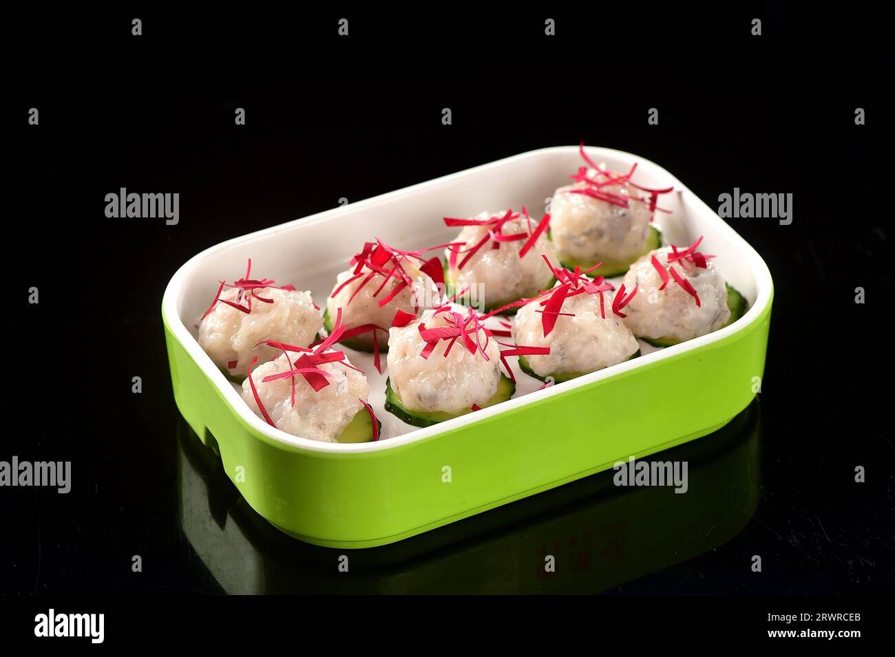 Fish paste and shrimp （Prawn）paste ball, for hot pot use，Minced shrimp ...