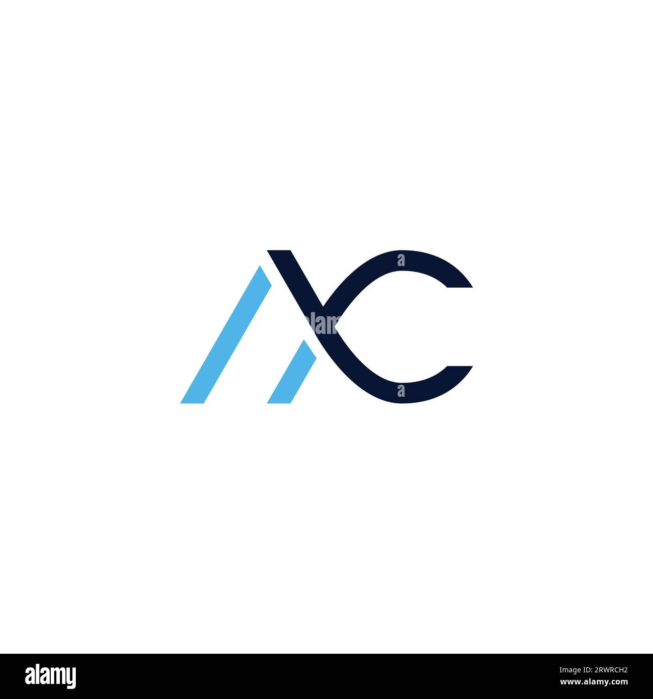 Letter AC Logo Design. AC Icon Stock Vector Image & Art - Alamy