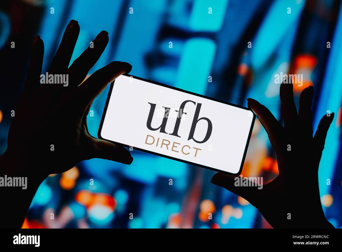 Brazil. 20th Sep, 2023. In this photo illustration, the UFB Direct logo ...