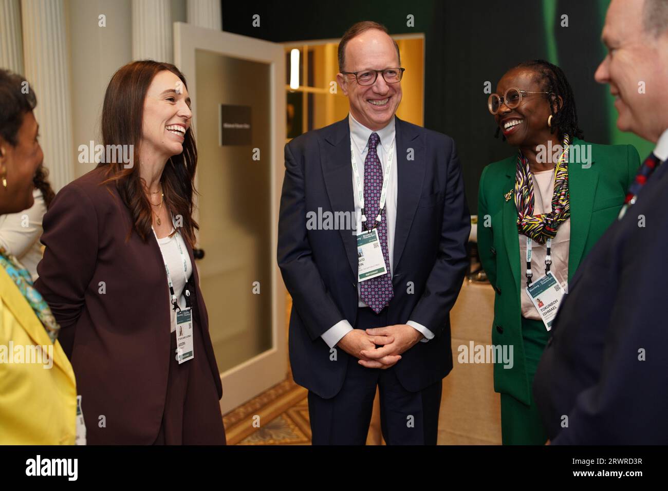 USA. 19th Sep, 2023. Jacinda Ardern, former Prime Minister of New ...