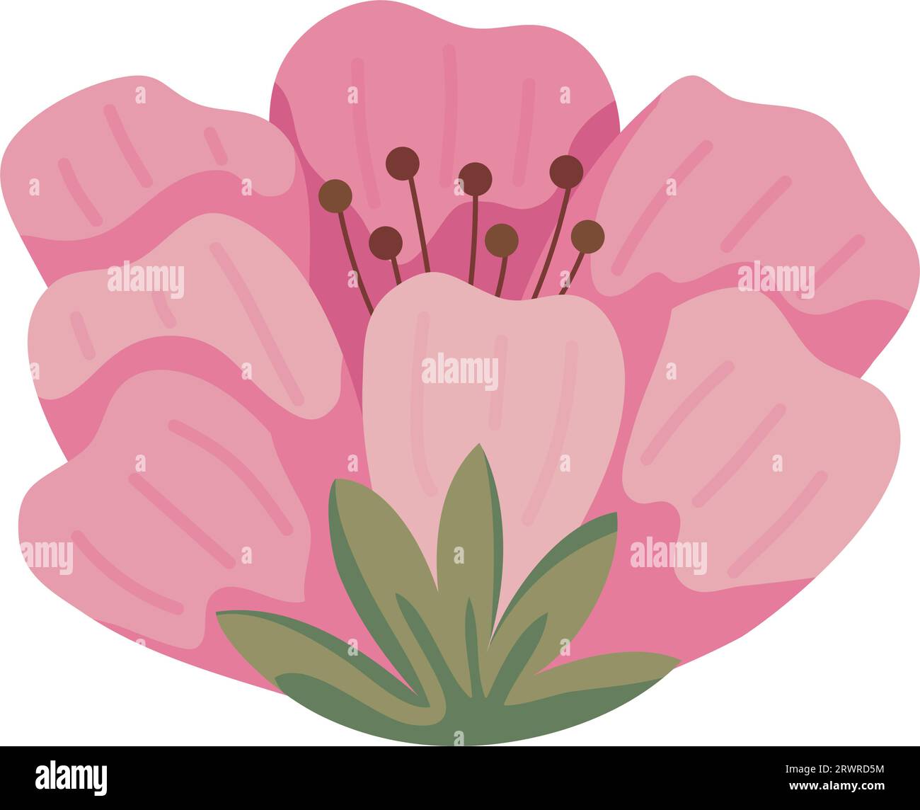 flower decoration icon Stock Vector Image & Art - Alamy