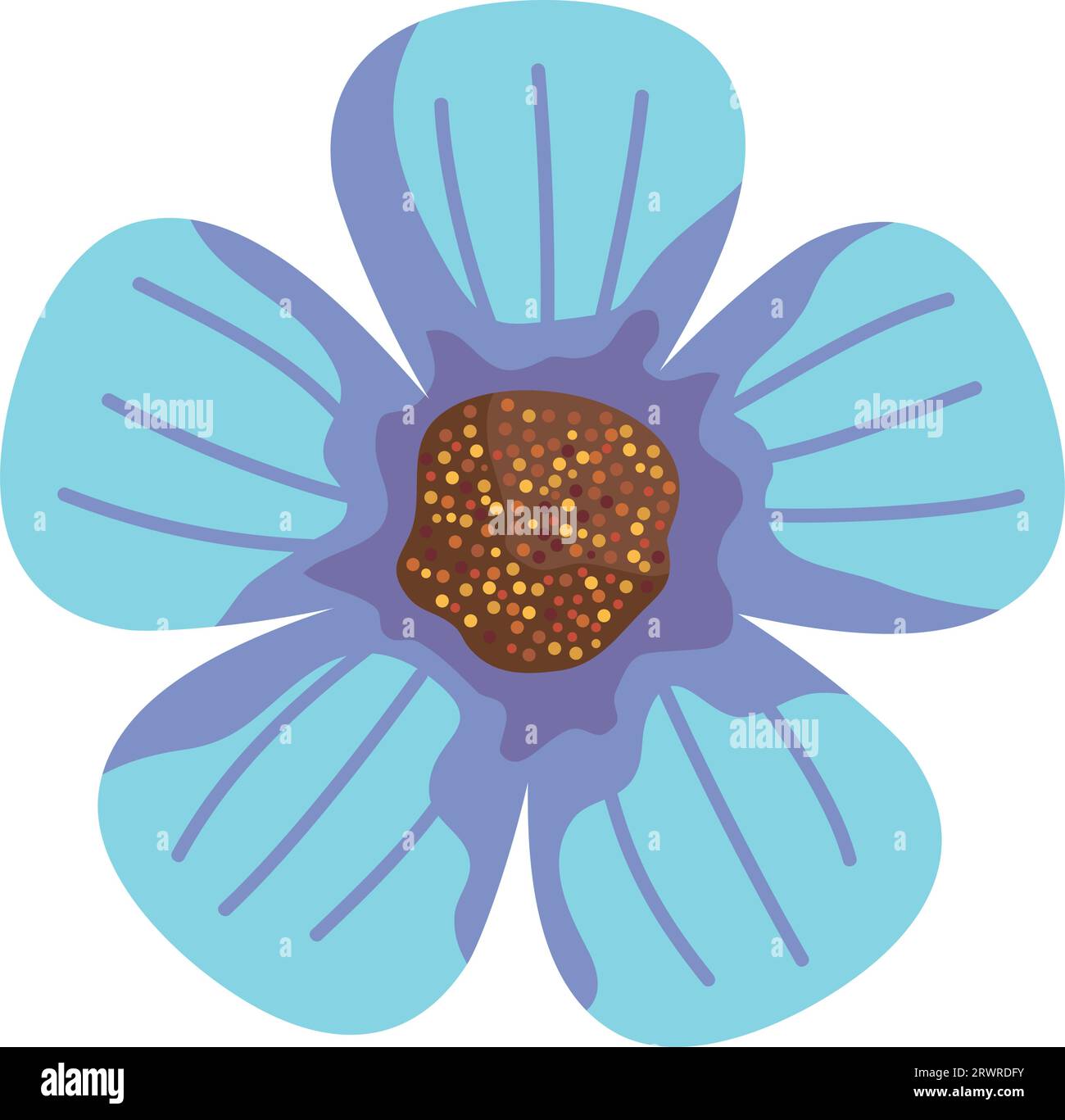 flower drawing icon Stock Vector Image & Art - Alamy