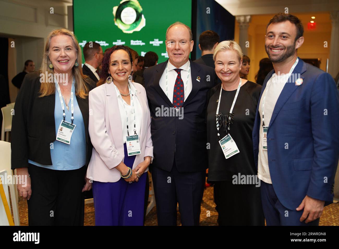 USA. 19th Sep, 2023. Karin Gerhardt, Larissa Hale, Anna Marsden, Prince ...