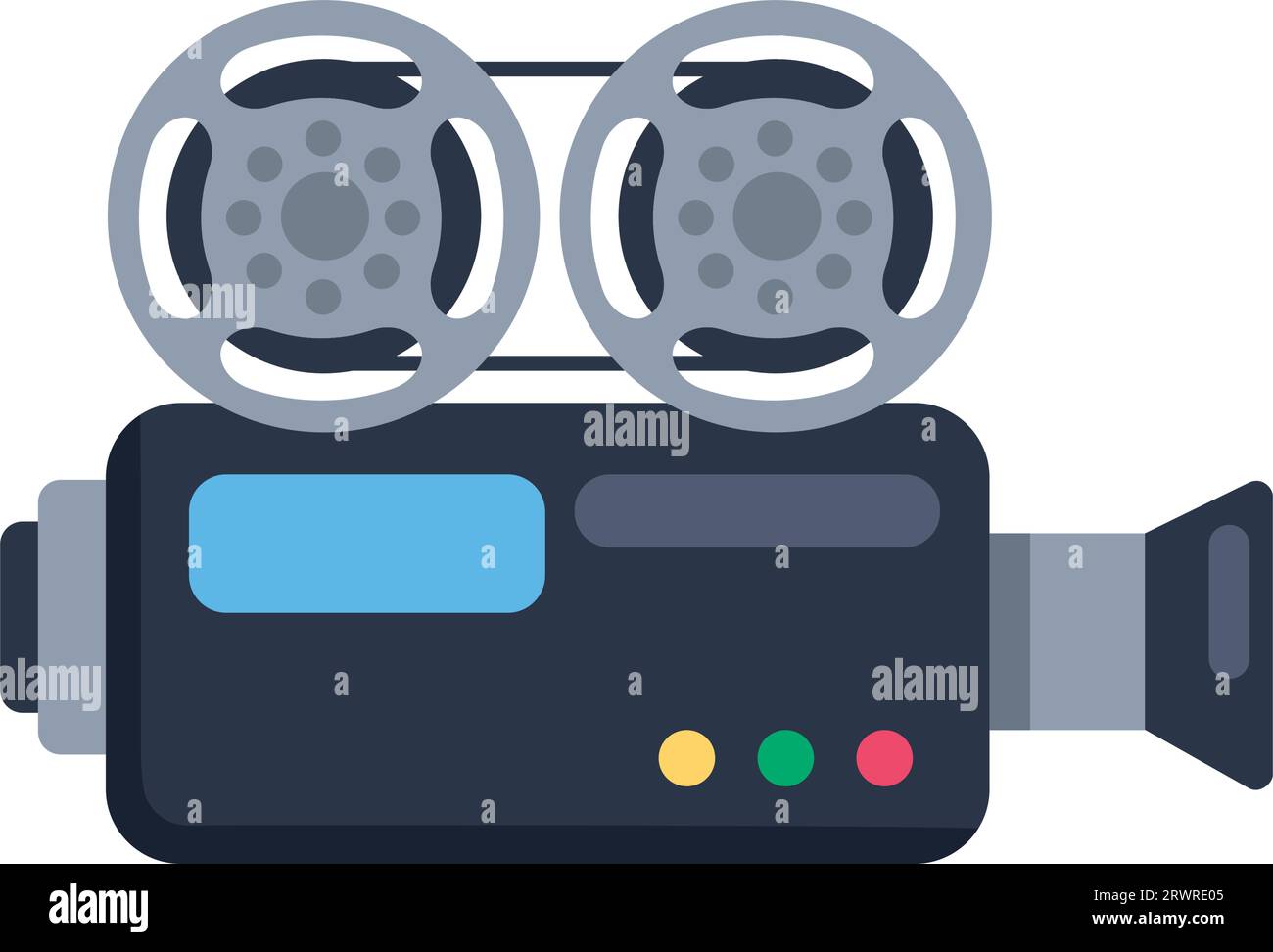 film device tech vector isolated Stock Vector Image & Art - Alamy