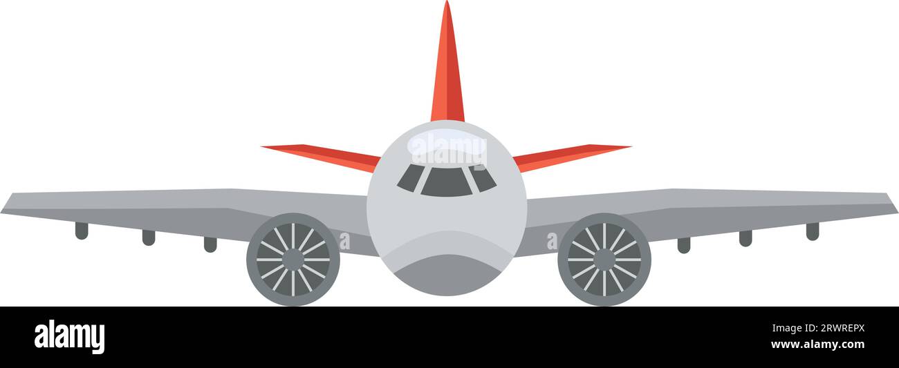 plane flying travel illustration vector isolated Stock Vector Image ...