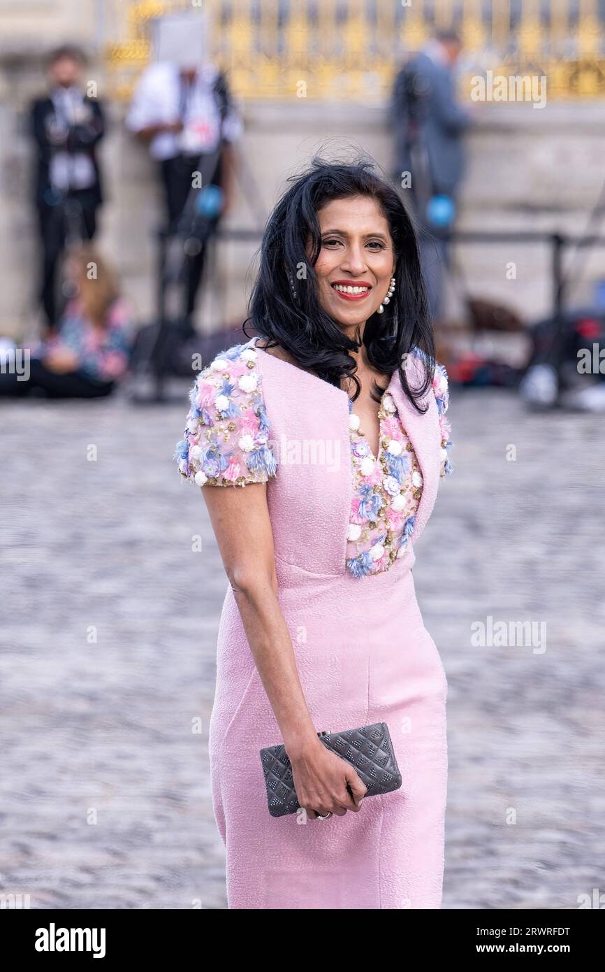 Versailles, France. 20th Sep, 2023. Chanel's Global CEO Leena Nair ...