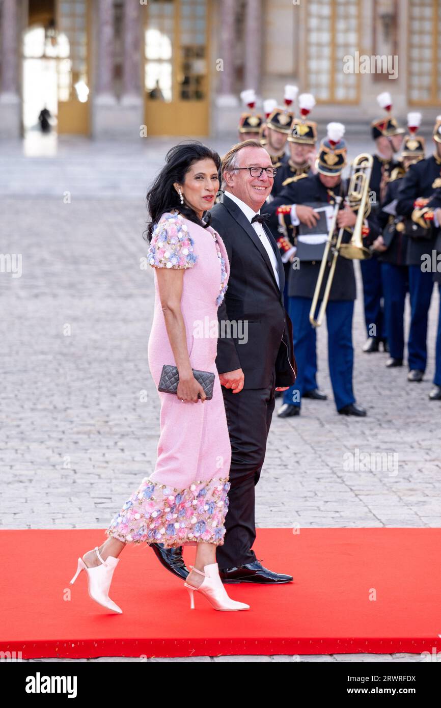Versailles, France. 20th Sep, 2023. Chanel's Global CEO Leena Nair ...
