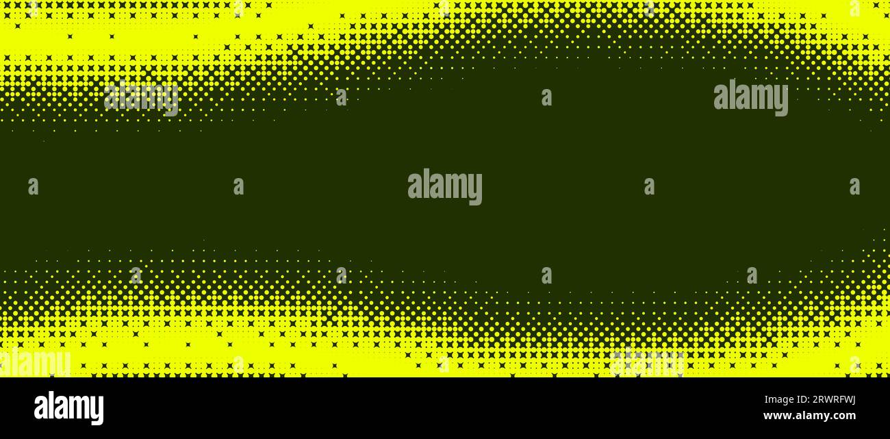 Pixelated bitmap wave gradient texture. Yellow green dither pattern ...