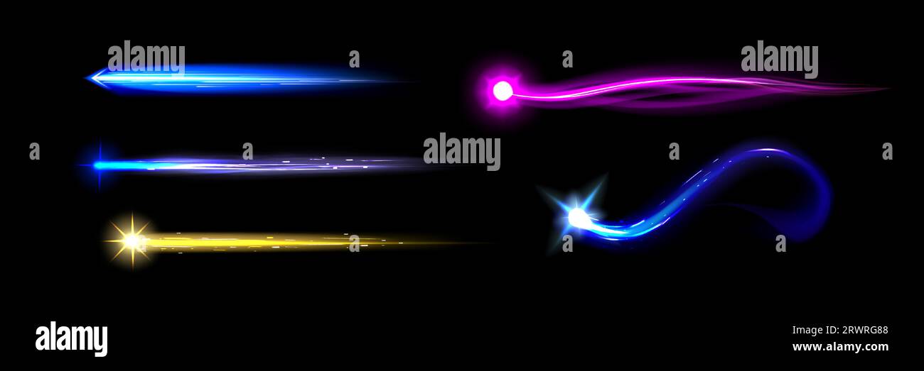 Futuristic weapon light trails hi-res stock photography and images - Alamy
