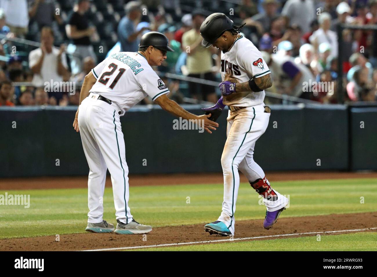 PHOENIX, AZ - SEPTEMBER 20: Arizona Diamondbacks second baseman Ketel ...
