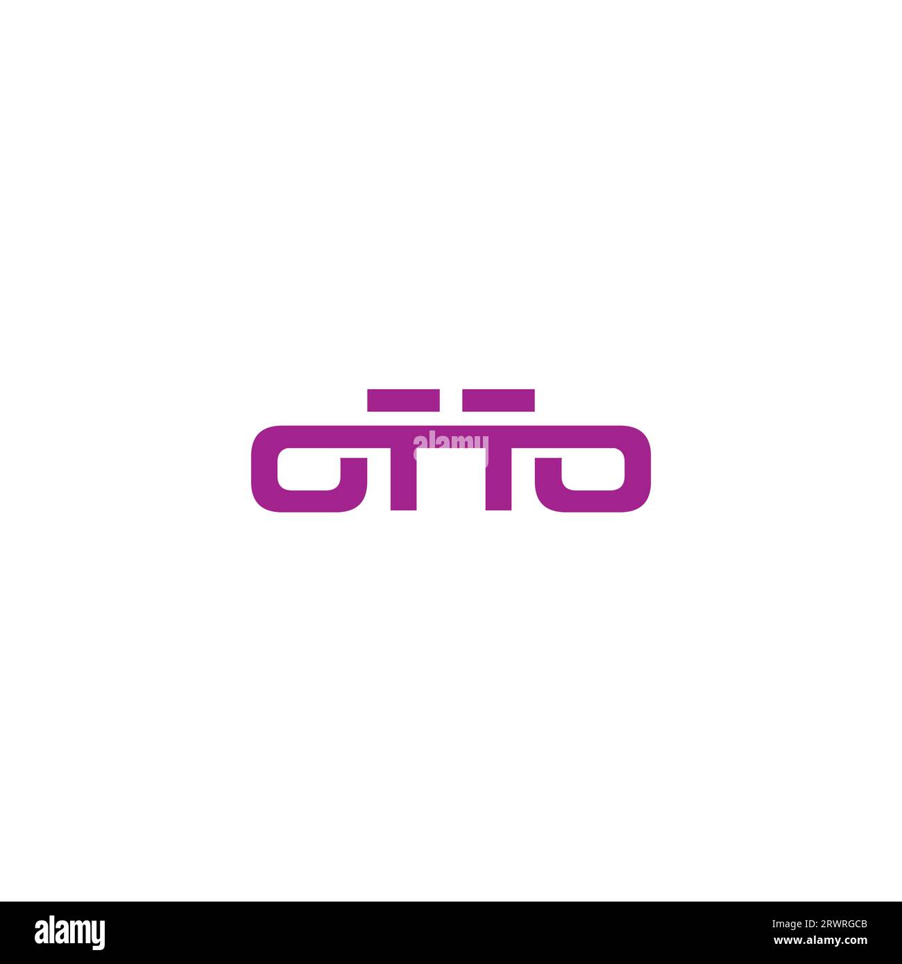 Otto Logo Design. Letter Otto Logo Symbol Stock Vector Image & Art - Alamy