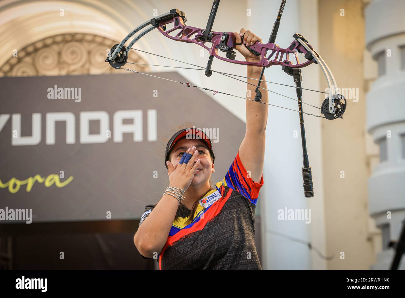 HERMOSILLO, MEXICO - SEPTEMBER 9: Colombian Sara López cries after ...