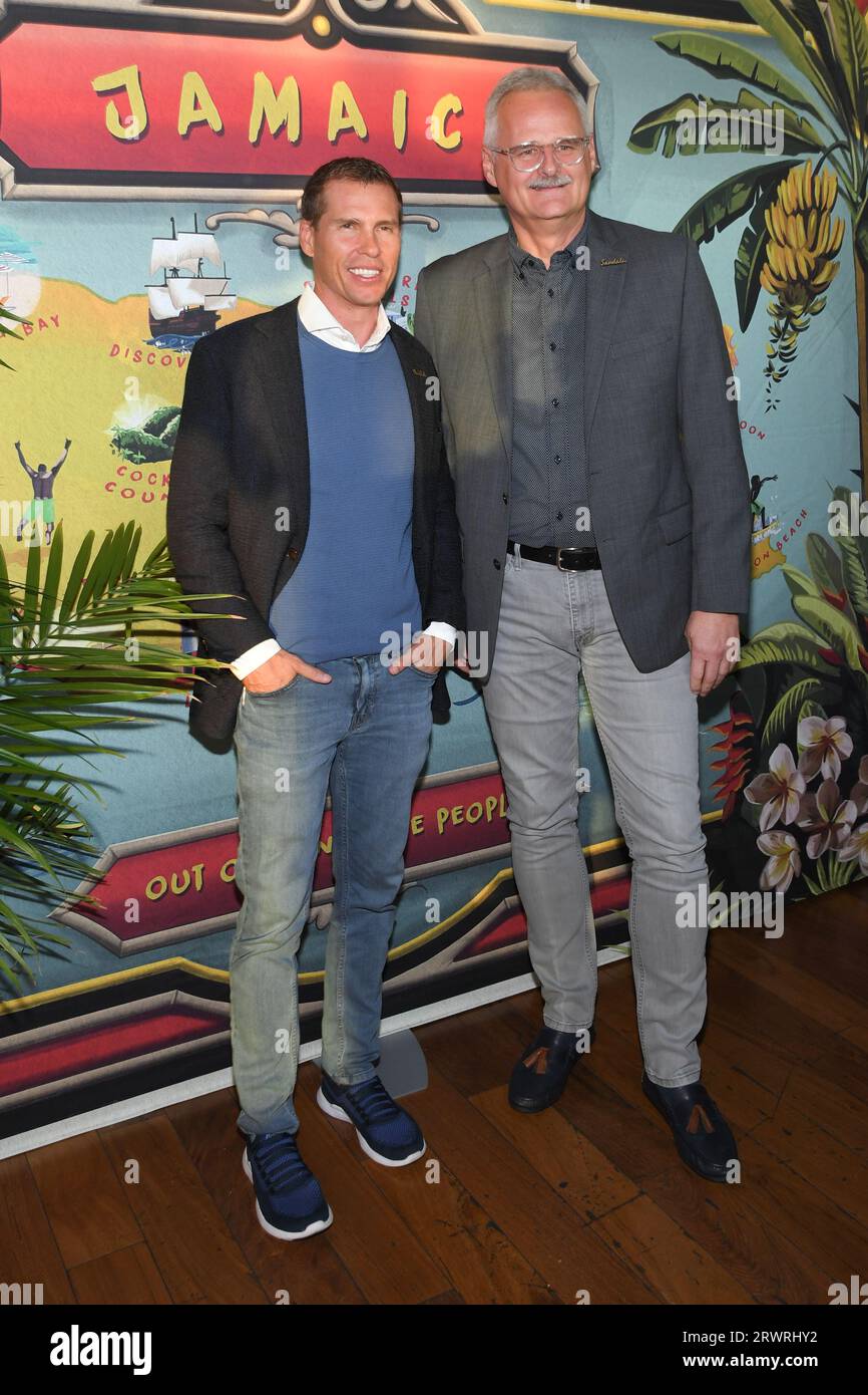 New York, USA. 20th Sep, 2023. Adam Stewart and Gebhard Rainer ...