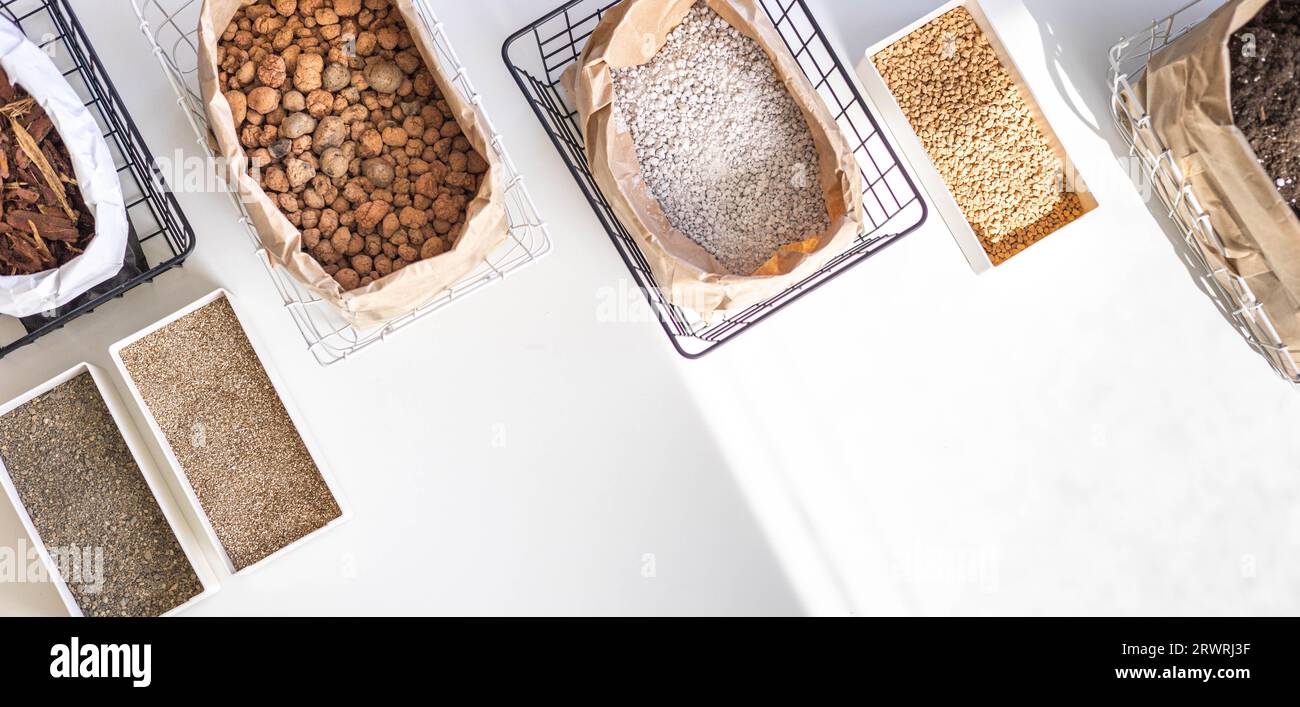 Home gardening horticulture soil drainage granules ground sand storage ...