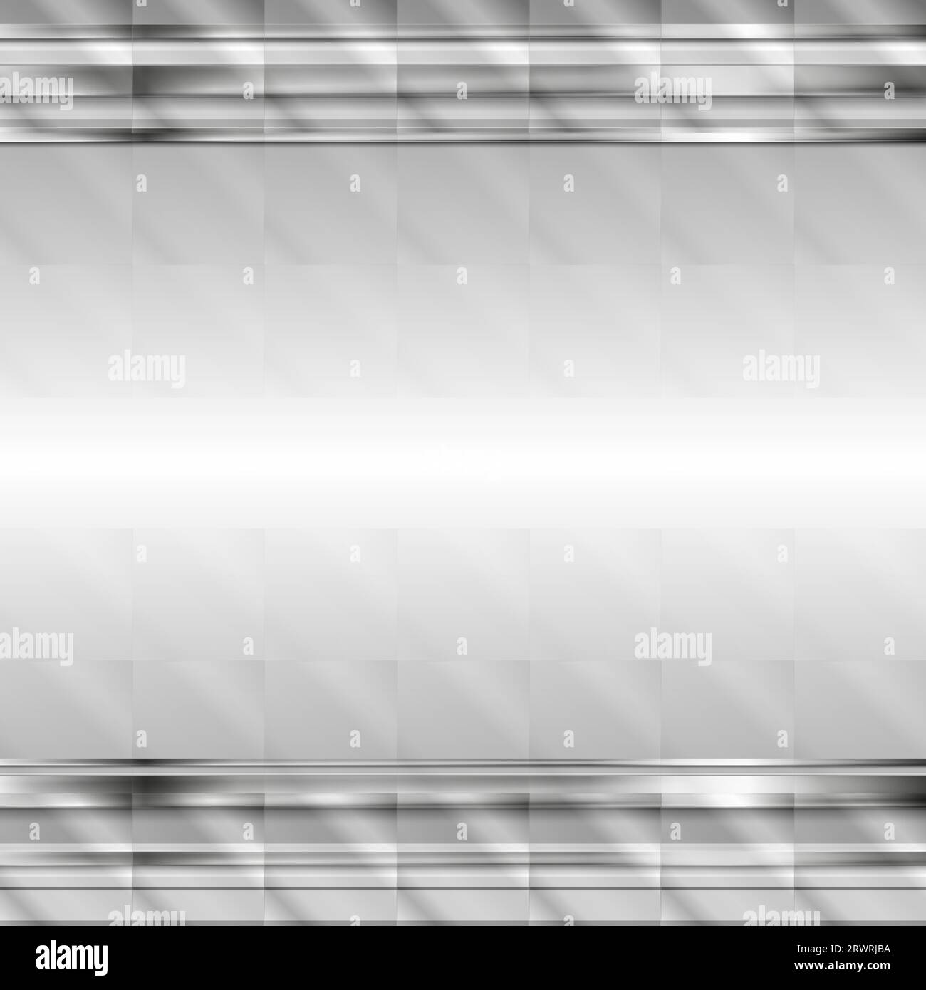 Grey hi-tech abstract background with metallic silver stripes. Vector ...