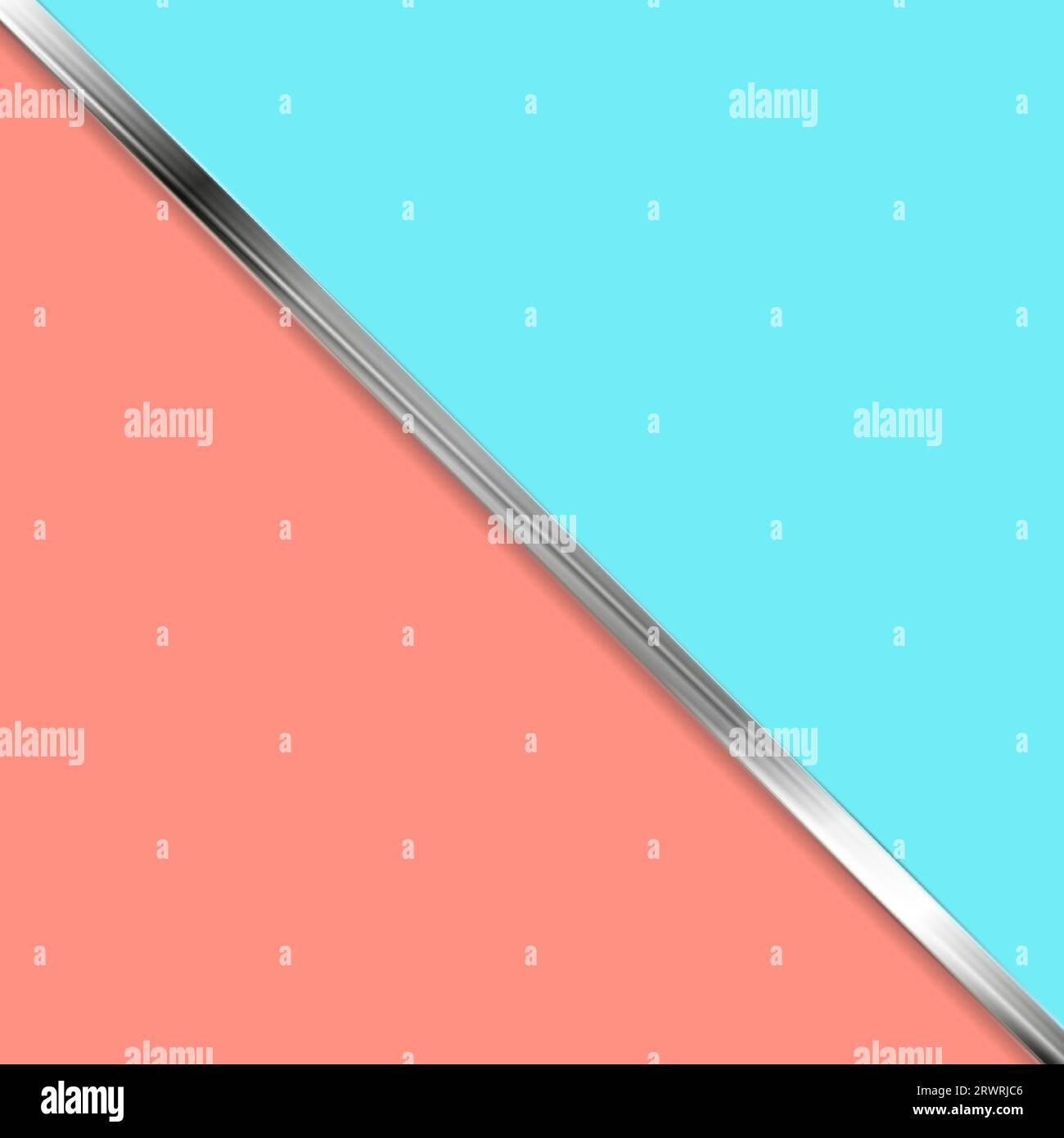Contrast pink and blue abstract tech minimal geometric background with ...