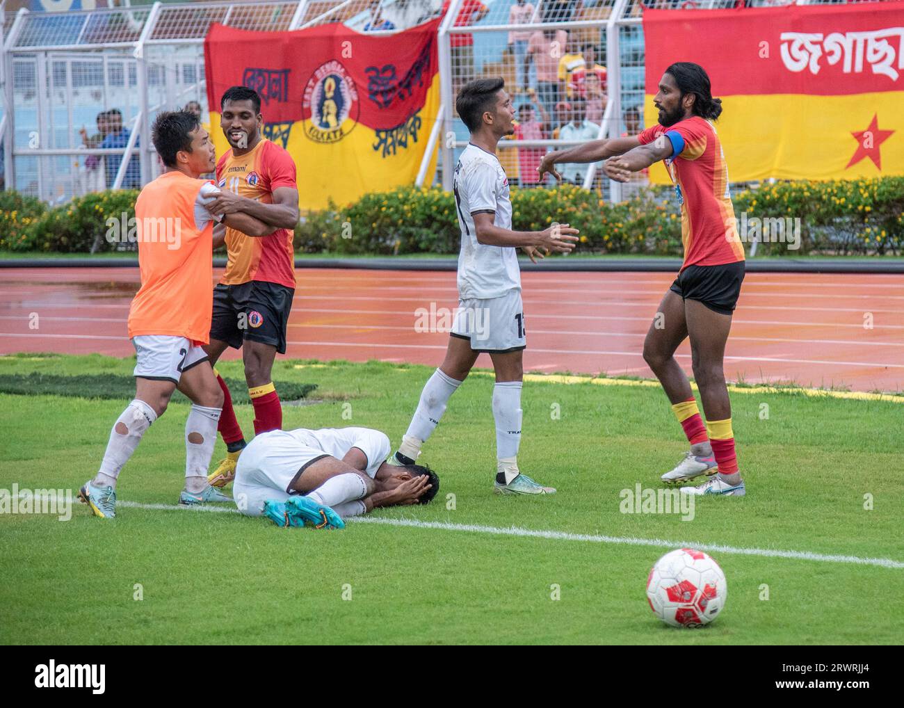 Kolkata, India. 21st Sep, 2023. Mohammedan Sporting Club beats East ...