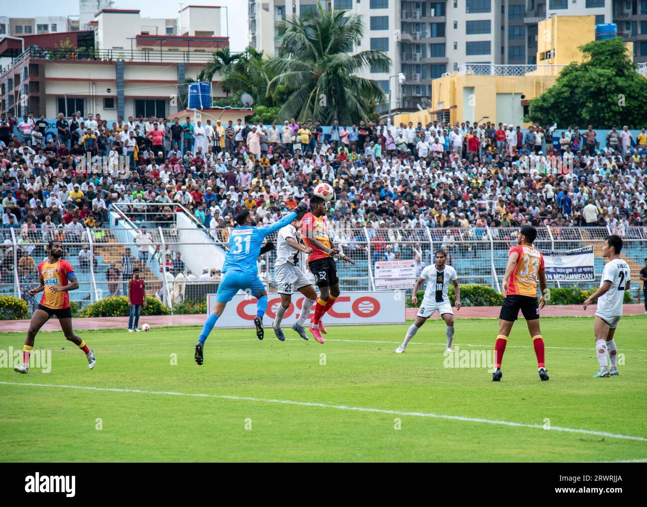 Kolkata, India. 21st Sep, 2023. Mohammedan Sporting Club beats East ...