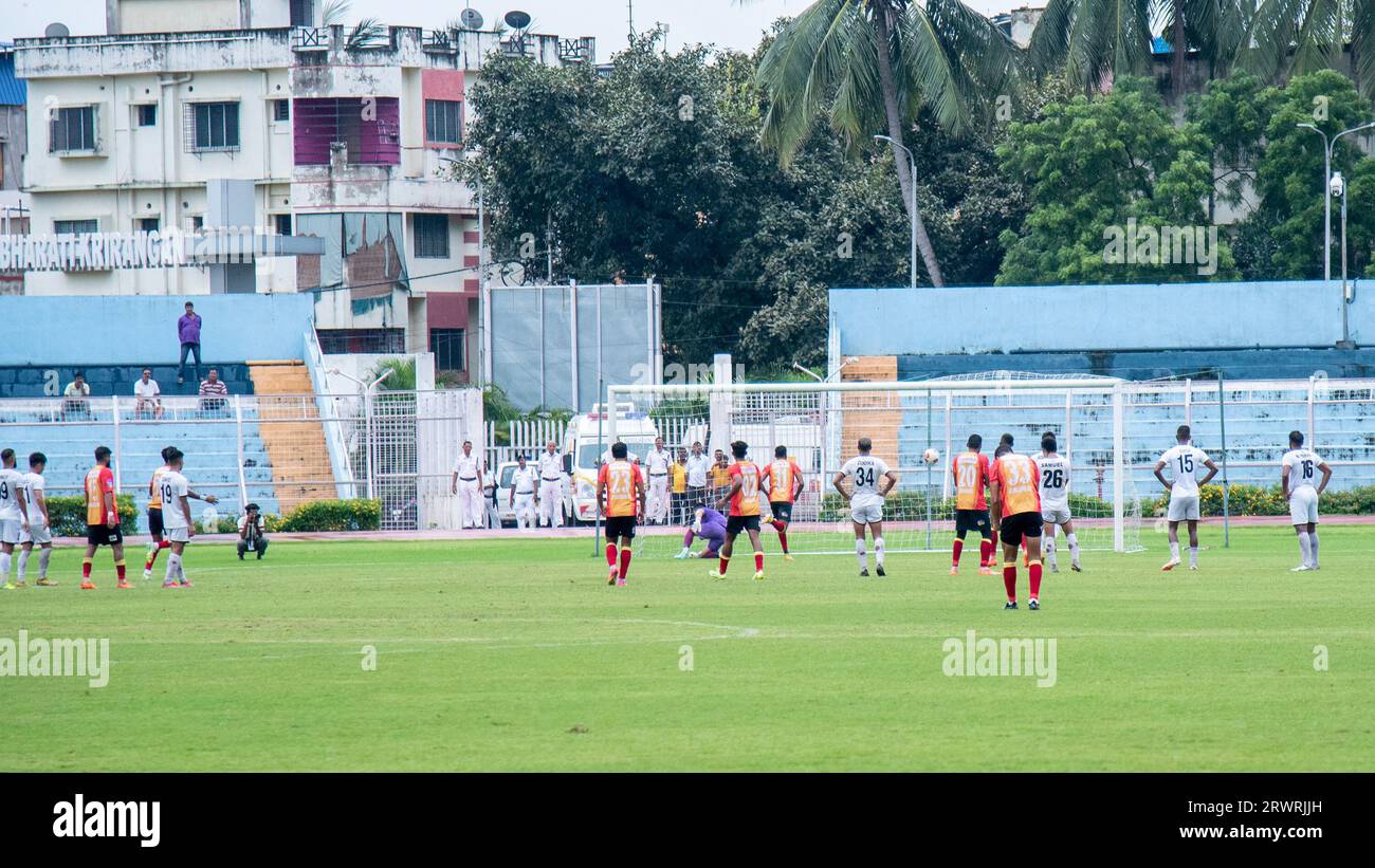 Kolkata, India. 21st Sep, 2023. Mohammedan Sporting Club beats East ...