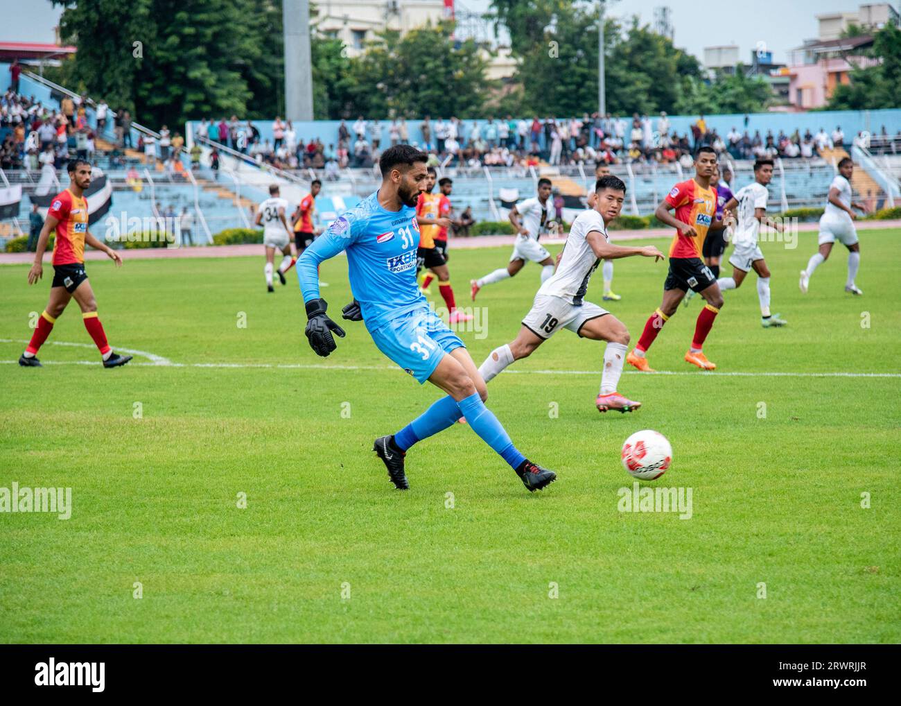 Kolkata, India. 21st Sep, 2023. Mohammedan Sporting Club beats East ...