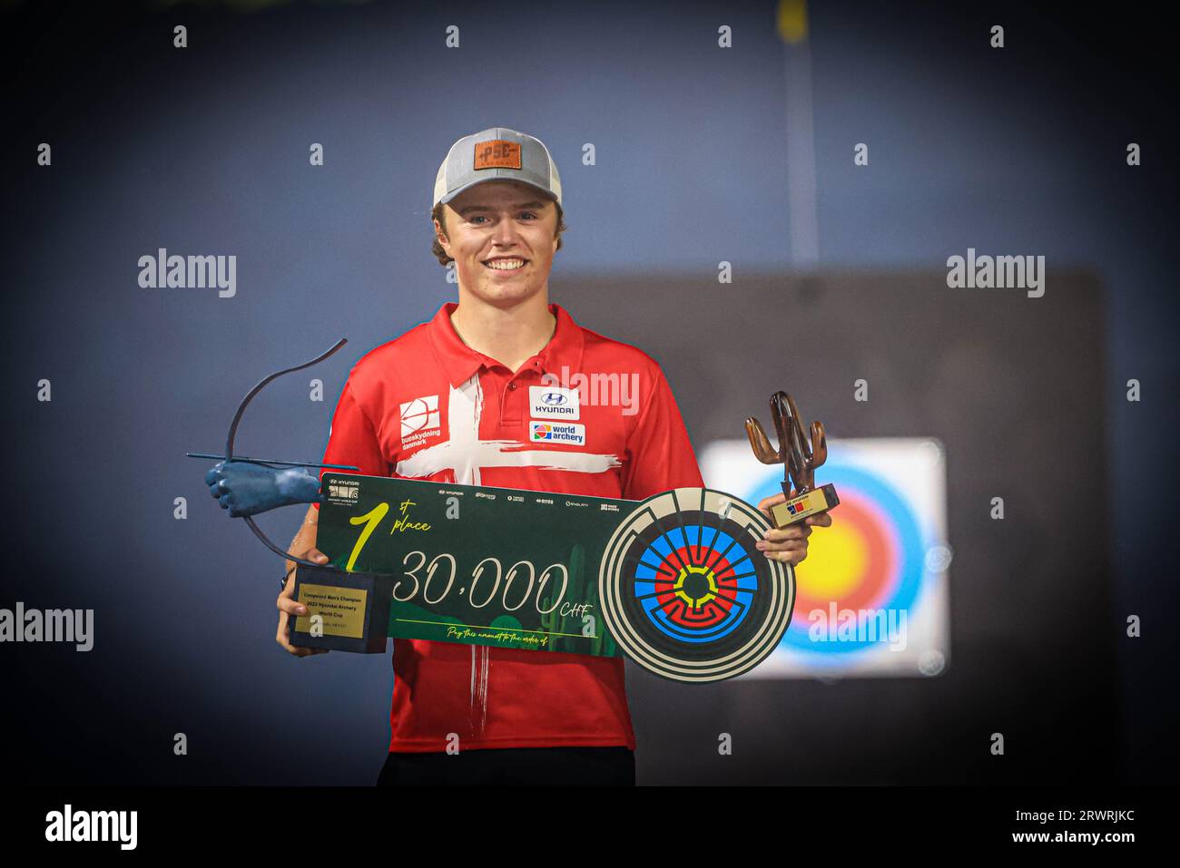 HERMOSILLO, MEXICO - SEPTEMBER 9: Mathias Fullerton of Denmark competes ...