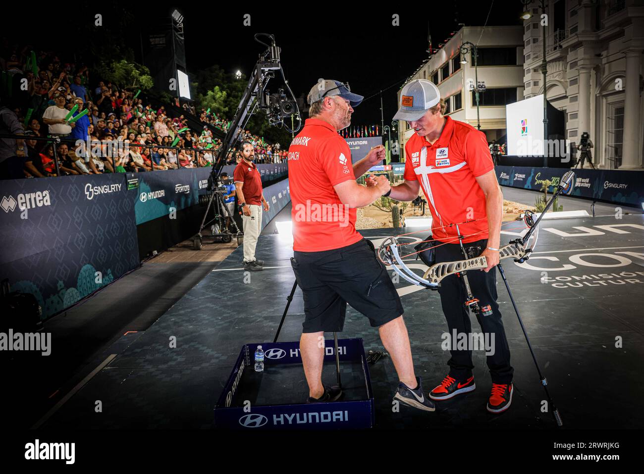 HERMOSILLO, MEXICO - SEPTEMBER 9: Mathias Fullerton of Denmark competes ...