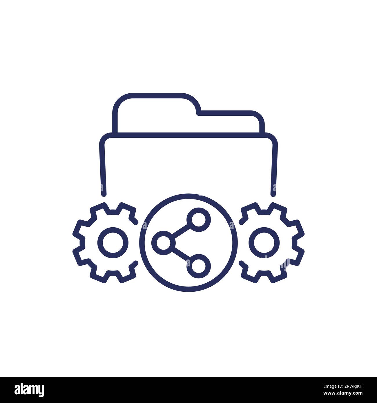 Project file access Stock Vector Images - Alamy