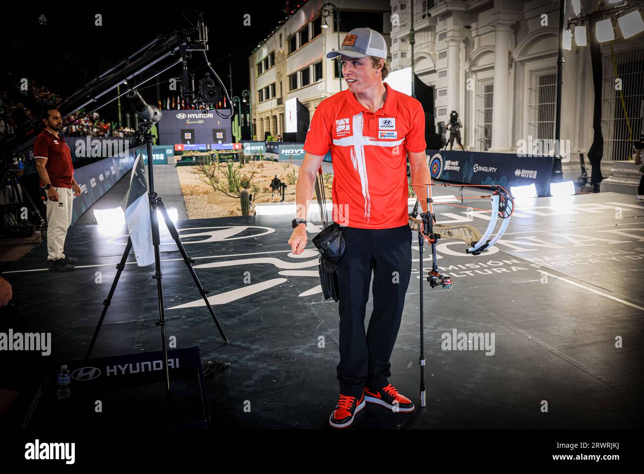 HERMOSILLO, MEXICO - SEPTEMBER 9: Mathias Fullerton of Denmark competes ...