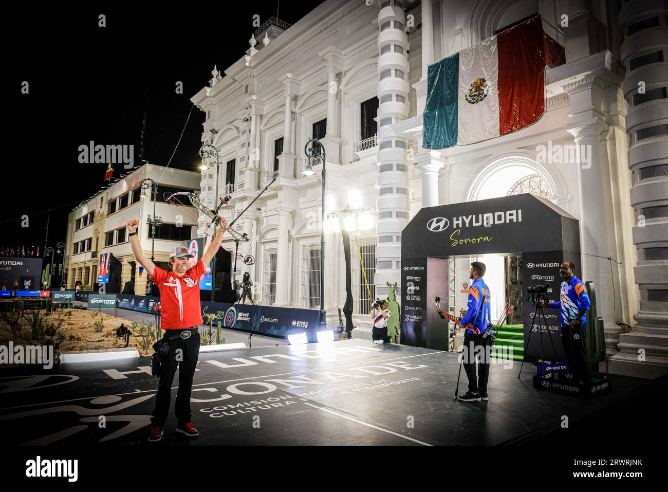 HERMOSILLO, MEXICO - SEPTEMBER 9: Mathias Fullerton of Denmark competes ...